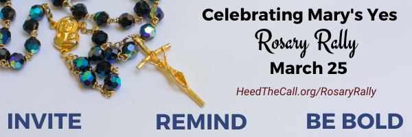 Celebrating Mary’s Yes, Rosary Rally – St Joseph Roman Catholic Church